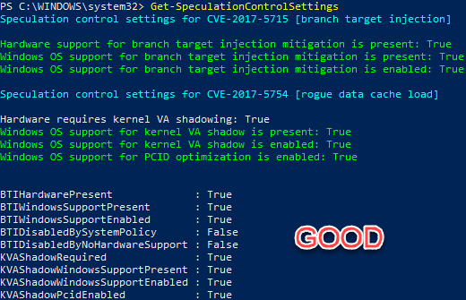 Check your Windows OS for Spectre and Meltdown vulnerability with ...